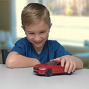 Revell SNAPTITE Build + Play 2015 Mustang GT Model Kit, Red