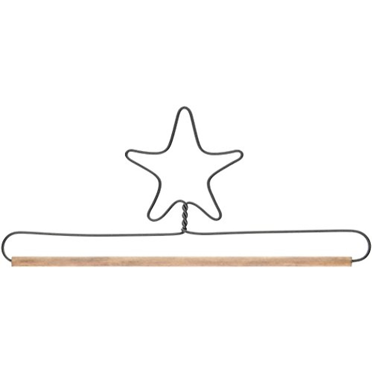 Ackfeld 12in Powder Coated Star Hanger, 12"