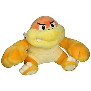 Little Buddy USA Super Mario All Star Collection Bun Bun/Boom Boom Stuffed Plush, Yellow, 6.5" (1451)