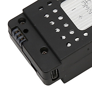 PUSOKEI 3PCS RC Drone Battery, 3.7V 1800mAh High Capacity UAV Battery, Remote Control UAV Battery with Charging Cable, Replacement Battery for SG S6 G6 Q6 RC Drone