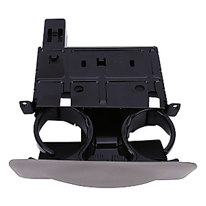 Replacement Dash Cup Holder - Graphite Gray - Compatible with Ford Vehicles - 1999-2001 - F250, F350, F450, F550 Super Duty, Excursion - Replaces YC3Z-2513560-CAD, YC3Z2513560CAD - Console Cup Holder