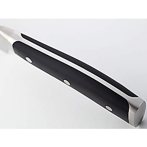 Wusthof Classic IKON Hollow Edge Nakiri, One Size, Black, Stainless