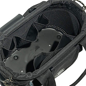 Klein Tools 58890 Tool Tote with 17 Pockets and Shoulder Strap