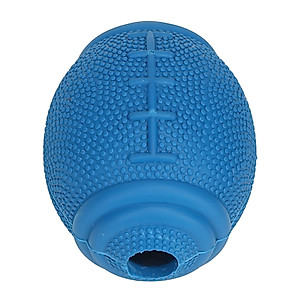 Rubber Dog Rugby Toy for Interactive Pet Chewing and Boredom Reduction, Durable Pet Chew Toy Ball for Dogs
