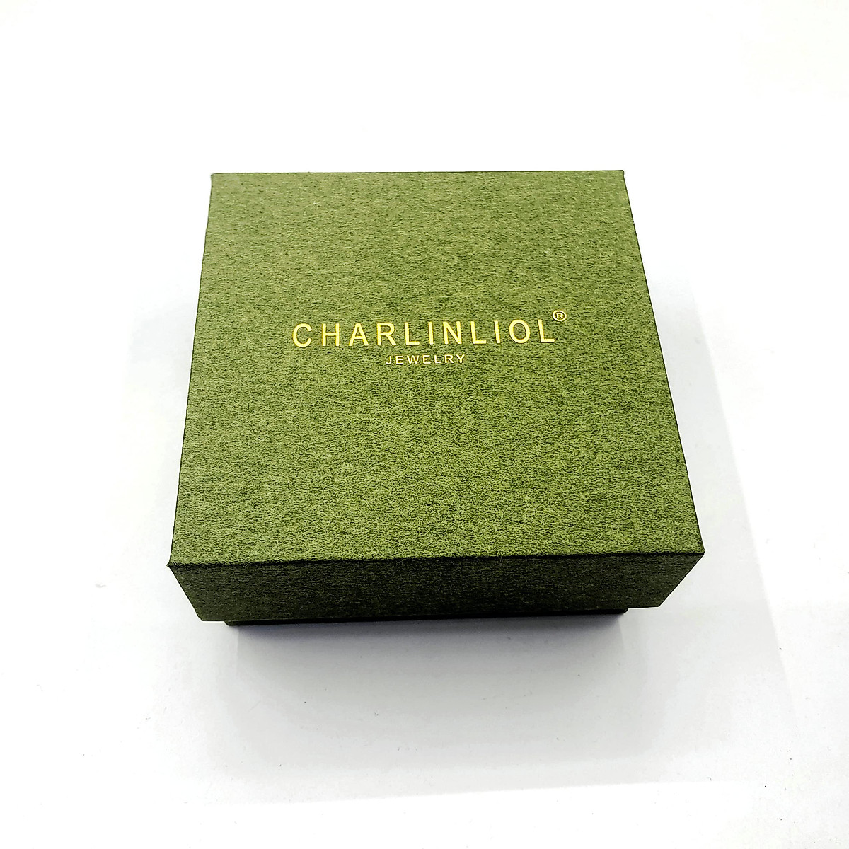 18K Gold Plated 925 Sterling Silver Iced Out Cubic Zirconia Screw Back Square Stud Earring For Men and Women Hypoallergenic Earring TwoTone Micropave Hip Hop Jewelry-Gold