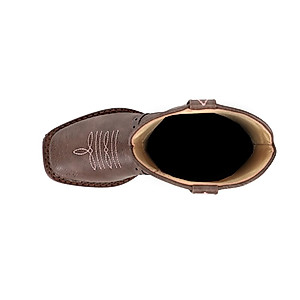 ROPER Girls Lexi Western Boot, Brown, 2 Little Kid US