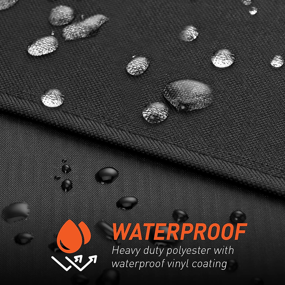 Arcedo Griddle Cover Compatible with Blackstone 36 Inch ProSeries, 70 inch Grill Shield for Cooking Station with Hood, Weather Resistant Outdoor Heavy Duty Waterproof Flat Top Gas Grill Cover, Black