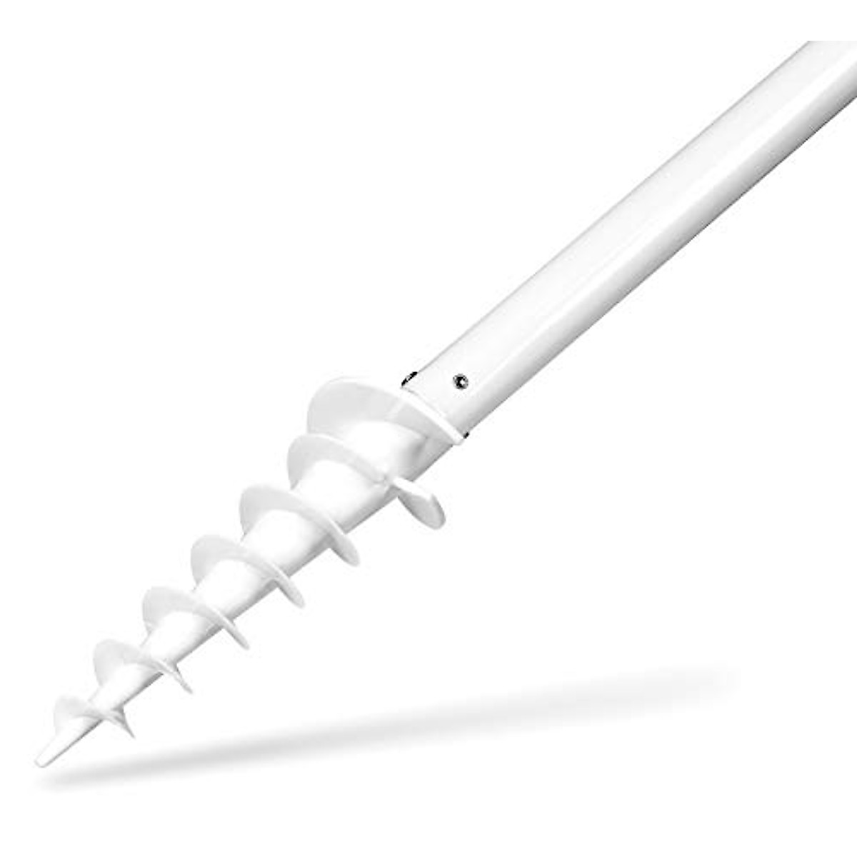 Sport-Brella Core Vented SPF 50+ Upright Beach Umbrella (6-Foot), Heathered Blue