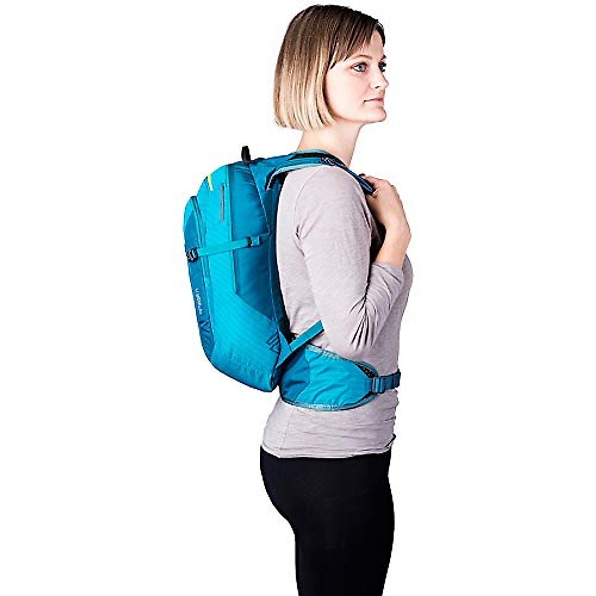 Gregory Mountain Products Amasa 14 Liter Women's Mountain Biking Hydration Backpack , Coral Black