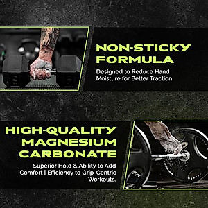 Rage Fitness - Premium Powder Chalk, Magnesium Carbonate, Gymnastics, Weightlifting, Rock Climbing Powder Chalk