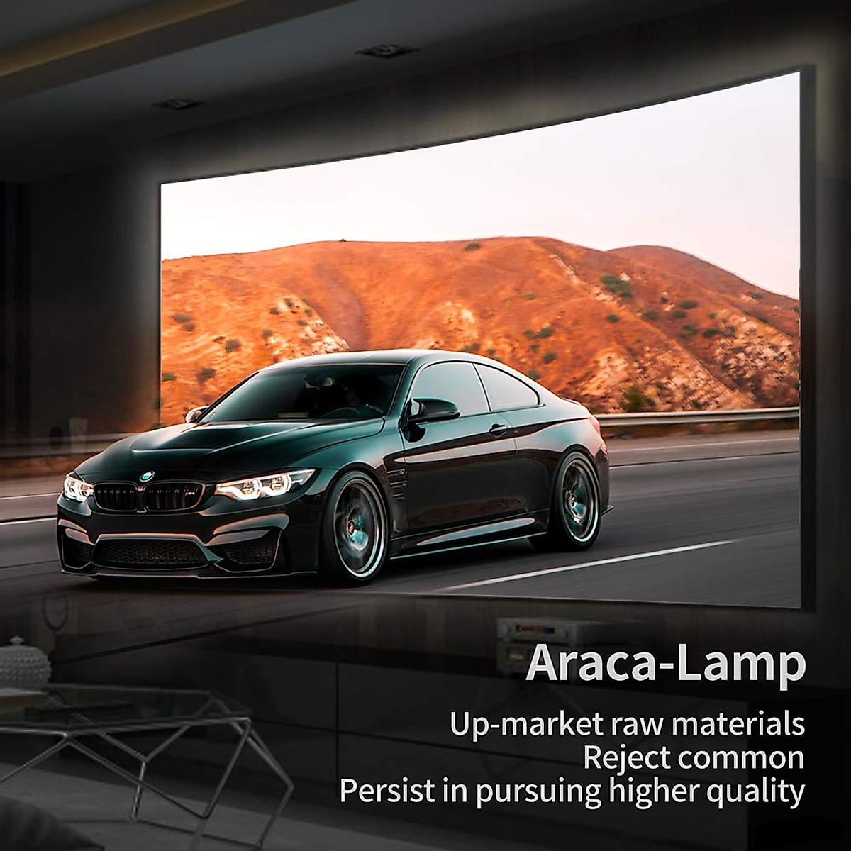 Araca BL-FP240E /SP.78V01GC01 (OEM Original Bulb Inside) Projector Lamp with Housing for Optoma UHD60 UHD65 UHD50 UHD51A UHD51 UHD40 UHD300X UHD550X UHD400X Replacement Lamp