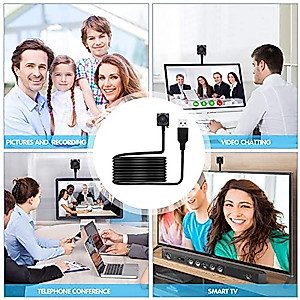 PEGATISAN Webcams,Computer Camera HD 1080P Webcam with Microphone 120°Wide-Angle 2.8 mm Lens USB Camera for Zoom/Skype/Teams, Conferencing/Calling/Gaming Laptop