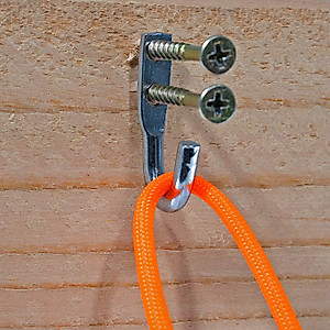 Paracord Planet Rope Binding Hooks – Tarps, Tie-Downs, and Home Improvement (20 Pack, 7/16 Inch)