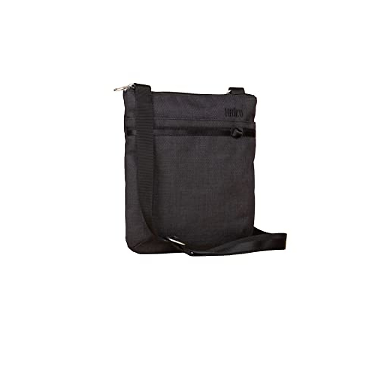 HAIKU Women's Small Revel Eco-Friendly RFID Blocking Crossbody Travel Bag, Black in Bloom