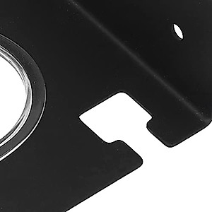 Jeanoko Hair Blow Dryer Holder, Wall Mounted Easy to Hair Dryer Rack for Washroom(Black)