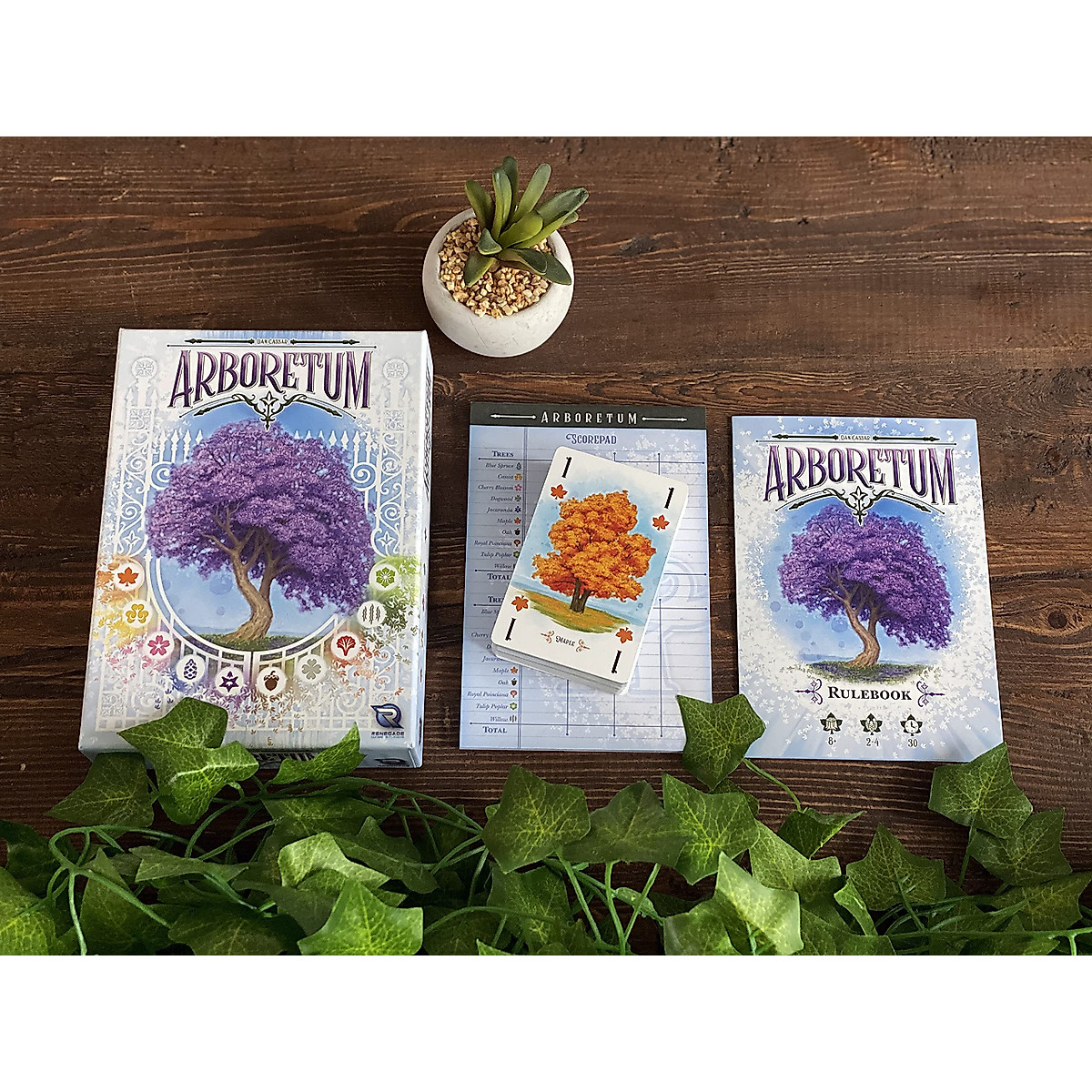 Renegade Game Studios Arboretum Strategy Card Game That Challenges 2-4 Players Aged 8 & Up to Create The Most Beautiful Garden (Packaging May Vary)