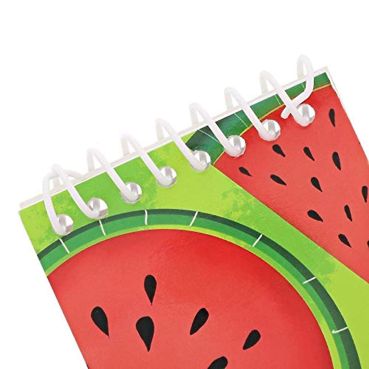 Juvale Mini Spiral-Bound Notebooks with 4 Fruit Designs (3 x 5 Inches, 24-Pack)