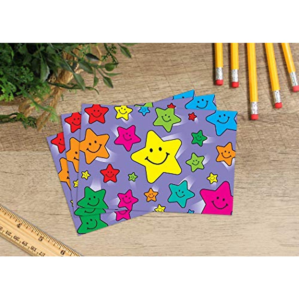 Teacher Created Resources Happy Stars Postcards (1972)