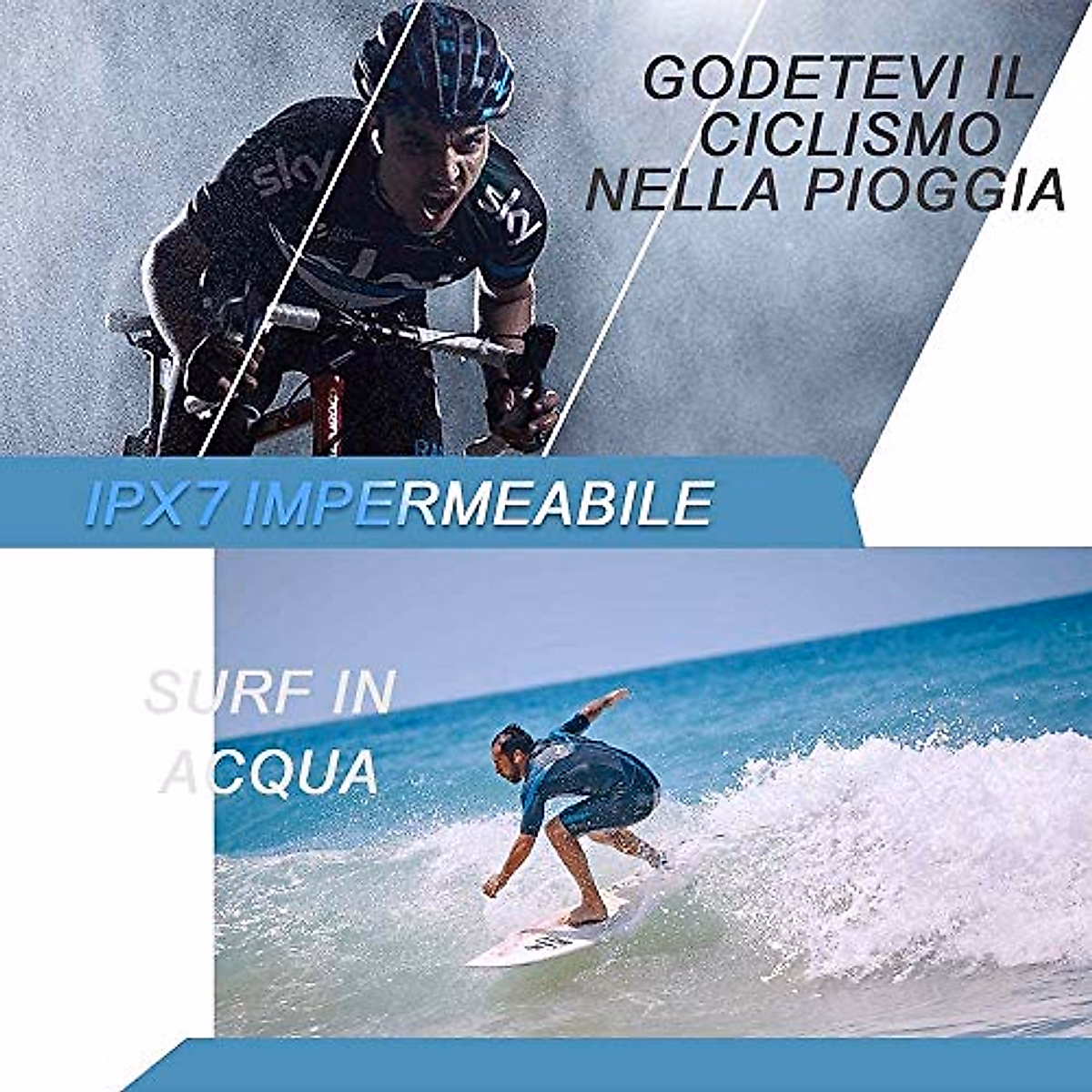 I12 TWS Wireless Earbuds,Bluetooth 5.0 Earbuds Touch in-Ear Wireless Earphones,24 Hours Play Time with Charging Case,hi-fi Stereo Earbuds