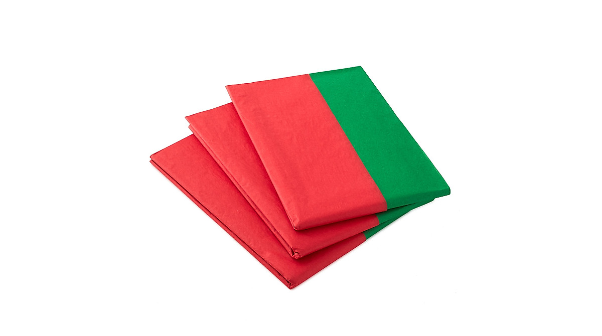 Hallmark Red & Green Tissue Paper - 100 Sheets