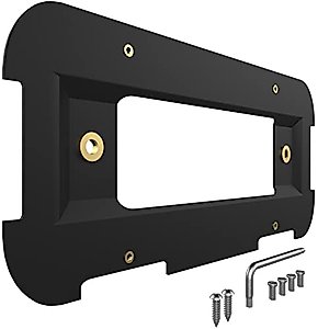 License Plate Holder Bracket Mounting Kit Compatible with BMW 1 2 3 4 5 6 Series Rear Plates Car Accessories Replaces 51187160607, 511882380615 & 51188238061 Tag Frame Back Bumper Trunk Mount Adapter