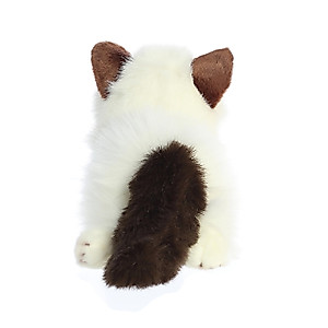 Aurora® Adorable Flopsie™ Bella™ Stuffed Animal - Playful Ease - Timeless Companions - White 12 Inches