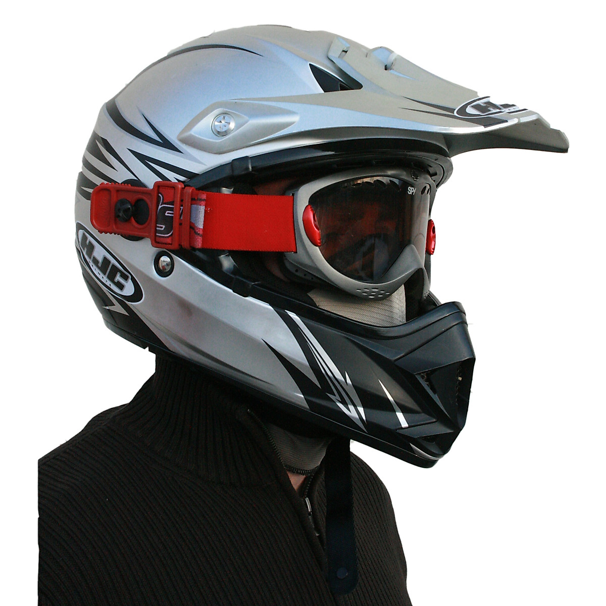 ATV TEK, Universal Bandana Style Dust Masks with Suspension Straps & 3D Nose Box - Black, XL