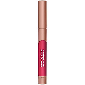 L'Oreal Paris Infallible Matte Lip Crayon, Toffee Cheri (Packaging May Vary)