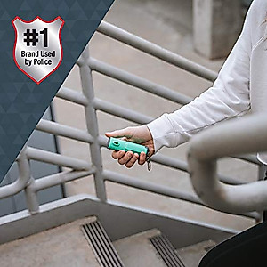 SABRE Safe Escape 3-In-1 Pepper Gel With Window Breaker Seat Belt Cutter, Maximum Strength Pepper Spray, Snap Clip Keychain for Easy Carry & Fast Access, Easy to Use Fast Flip Top Safety, 0.54 fl oz