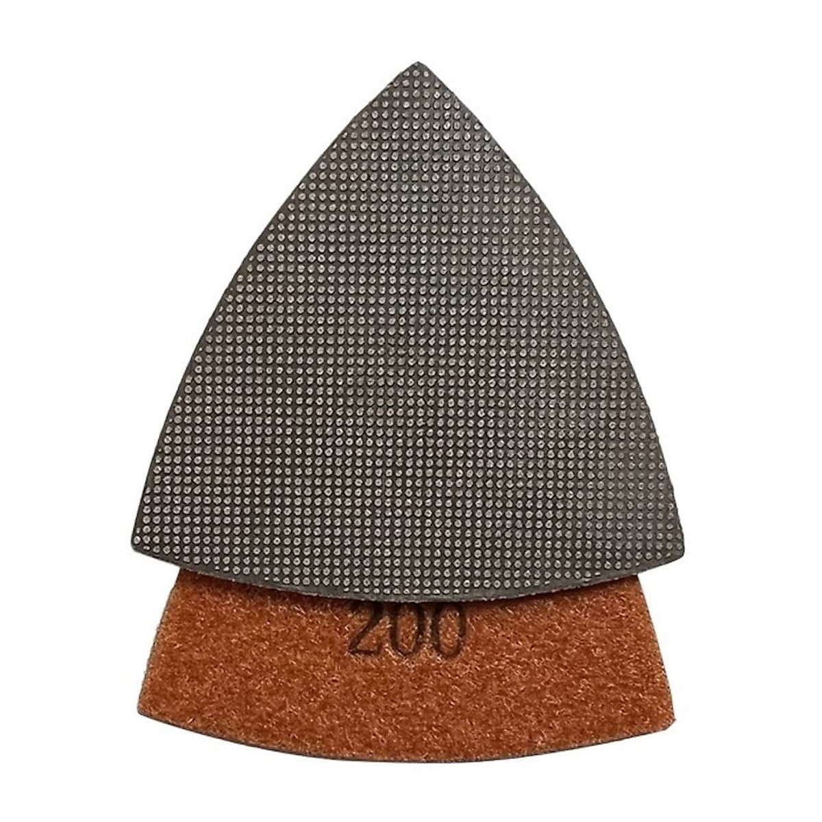 3" Triangular Diamond Grinding/Polishing Pads for Oscillating Tools, 30, 60, 120, 200, 400, 800, 1500, 3000 Grit