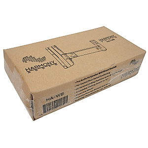 Harmony Audio HA-WB Wall Mount Pivot & Swivel PA Speaker Stand with Mounting Hardware