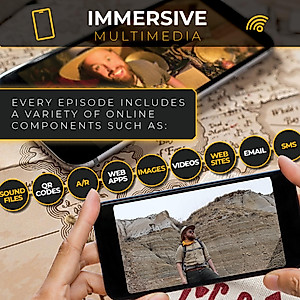 Escape Mail: Gripping Escape Room Game in an Envelope - Episode 1: Family Secrets. Immersive Storyline The Family Will Love Or for Date Night, Age 10+ (Expert)