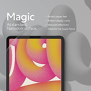 Paperlike 2.1 (2 Pieces) for iPad Pro 11" (2020/21/22) & iPad Air 10.9" (2020/22) - Transparent Screen Protector for Notetaking and Drawing like on Paper