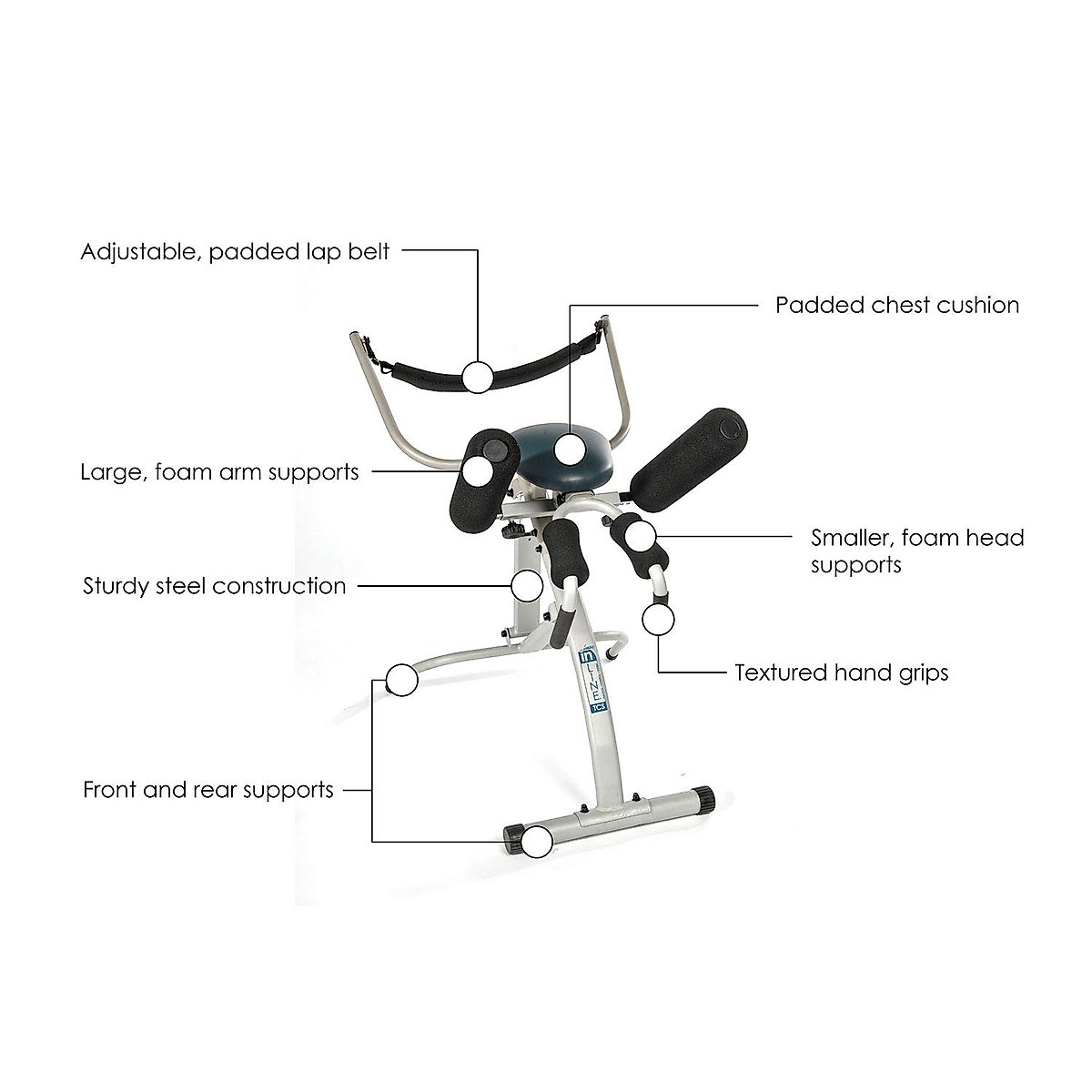 Stamina Products Inline Traction Control System for Spinal Decompression, Joint Pain, and Back Relief Without Inversion