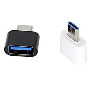 USB Type-C to USB Adapter/MacBook Adapter 2 Pak (White)