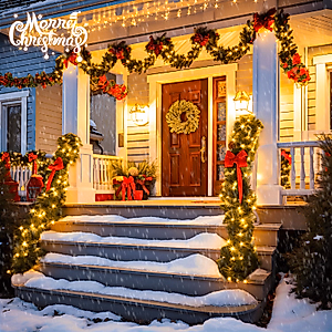 JMEXSUSS 2 Pack Solar Fairy Lights Outdoor, 33ft 100 LED Solar String Lights Outdoor Waterproof, 8 Modes Copper Wire Twinkle Lights for Patio Tree Garden Christmas Wedding Party Decoration(Warm White)