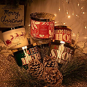 White Barn 3-Wick Candle w/Essential Oils - 14.5 oz - 2020 Holidays Scents! (Frosted Cranberry)