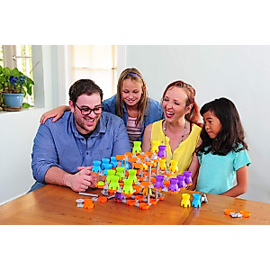 Gridopolis - A 3D Tabletop Strategy Game : Family-Friendly 1-4 Player Innovative Board Games for Adults, Teens & Kids Ages 8+ (Great for STEAM Learning)