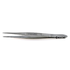 Splinter Tweezers Serrated Fine Point Splinter Removal Tweezers - SurgicalExcel (3.5")