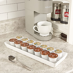 US Acrylic Avant White Plastic Serving Trays (Set of 4) 15” x 5” | Narrow Reusable Rectangular Party Platters | Serve Appetizers, Fruit, Veggies, & Desserts | BPA-Free & Made in USA