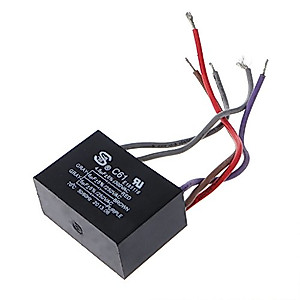 ANG-puneng CBB61 Ceiling Fan Capacitor Electrical Power Relay Connecting Capacitor 4.5uf+6uf+5uf 5 Wire 250V