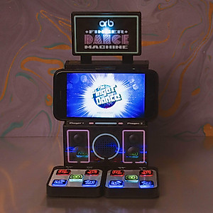 Thumbs Up Retro Games Console Arcade Finger Dance Mat Handheld Console Machine, Compatible with iPhone, Samsung and Other Smartphones