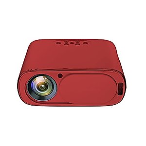 Goiaey Native 1080P Projector, Home Theater Video Projector, 4D Keystone 50% Zoom Outdoor LED Portable Projector for Latop/Phone/TV