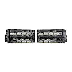 Cisco Catalyst 2960X-24PS-L - switch - 24 ports - managed - desktop, rack-m WS-C2960X-24PS-L with Console Cable by Visipax