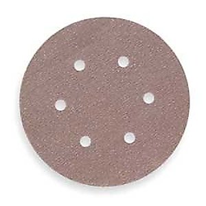 PSA Disc Roll,6 Hole,6 in,P600G,AlO