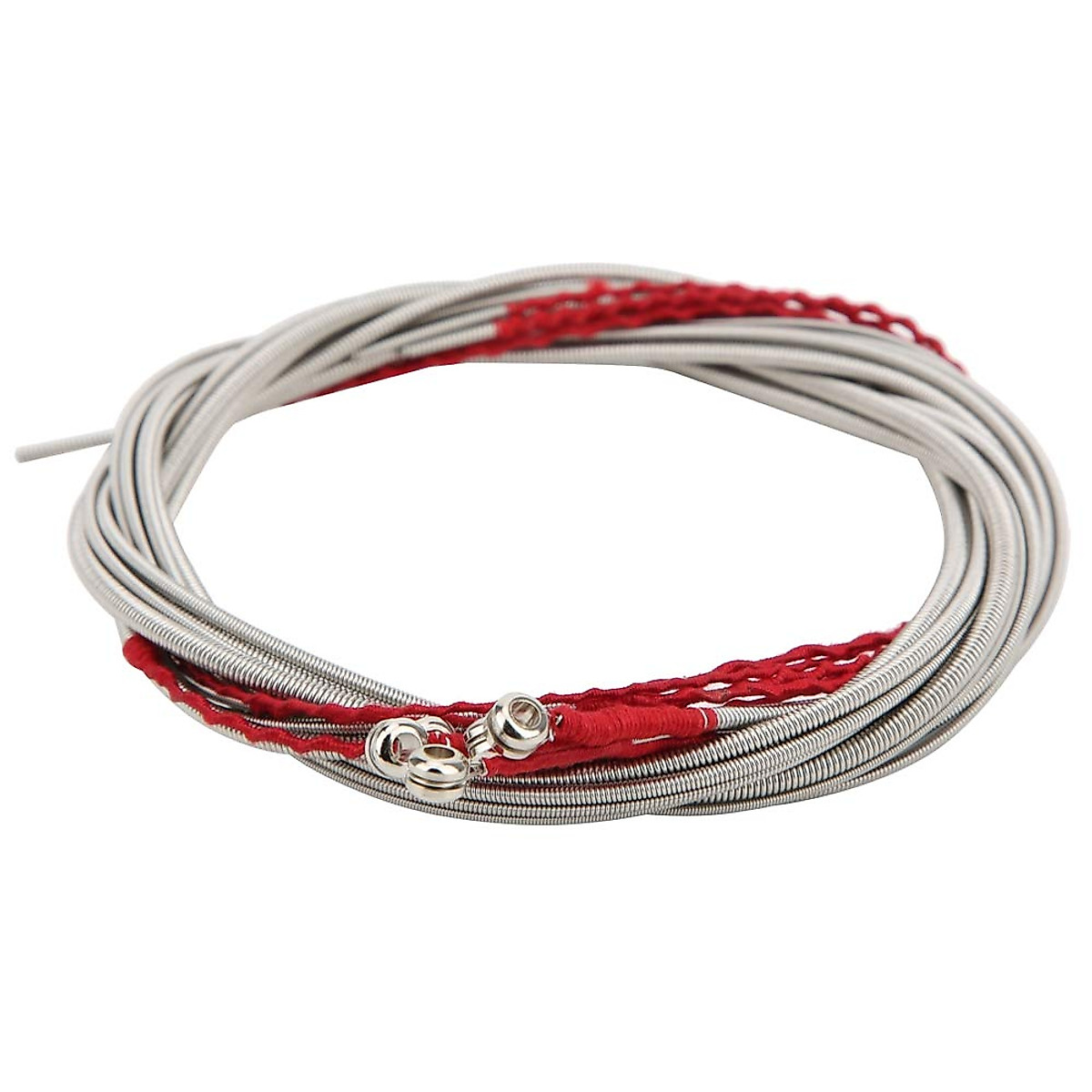 5Pcs Bass String, Steel Bass Strings Set Bass Parts Musical Instrument Accessories for Guitar Beginner Electric guitar accessories