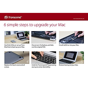 Transcend TS960GJDM850 960GB JetDrive 850 NVMe PCIe Gen3x4 SSD Solid State Drive