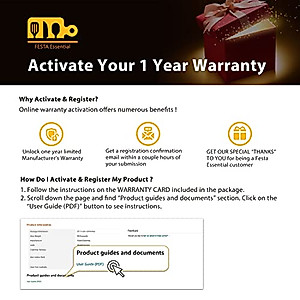 Festa Essential 14 Qt. Electric Countertop Commercial Deep Fryer with 6.8 Qt. Basket, for Restaurant and Home - 120V, 1700W, Stainless Steel Build