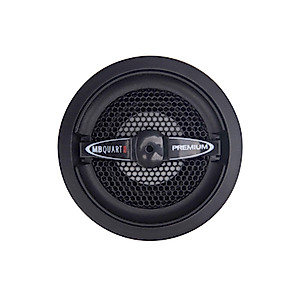 MB Quart PS1-216 Premium 2-Way Component Car Speaker System (Black, Pair) – 6.5 Inch Speaker System, 240 Watt Car Audio, 4 OHMS (Grills Included)