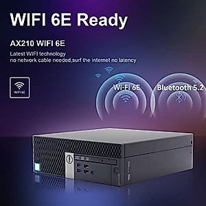 Dell OptiPlex 7040 Desktop Computers PC,i7-6700 3.4GHz, 32GB DDR4 Ram New 1TB M.2 NVMe SSD, AX210 Built-in WiFi 6e Bluetooth 5.2,Refubished Computer HDMI,Dual Monitor Support,Windows 10 Pro (Renewed)